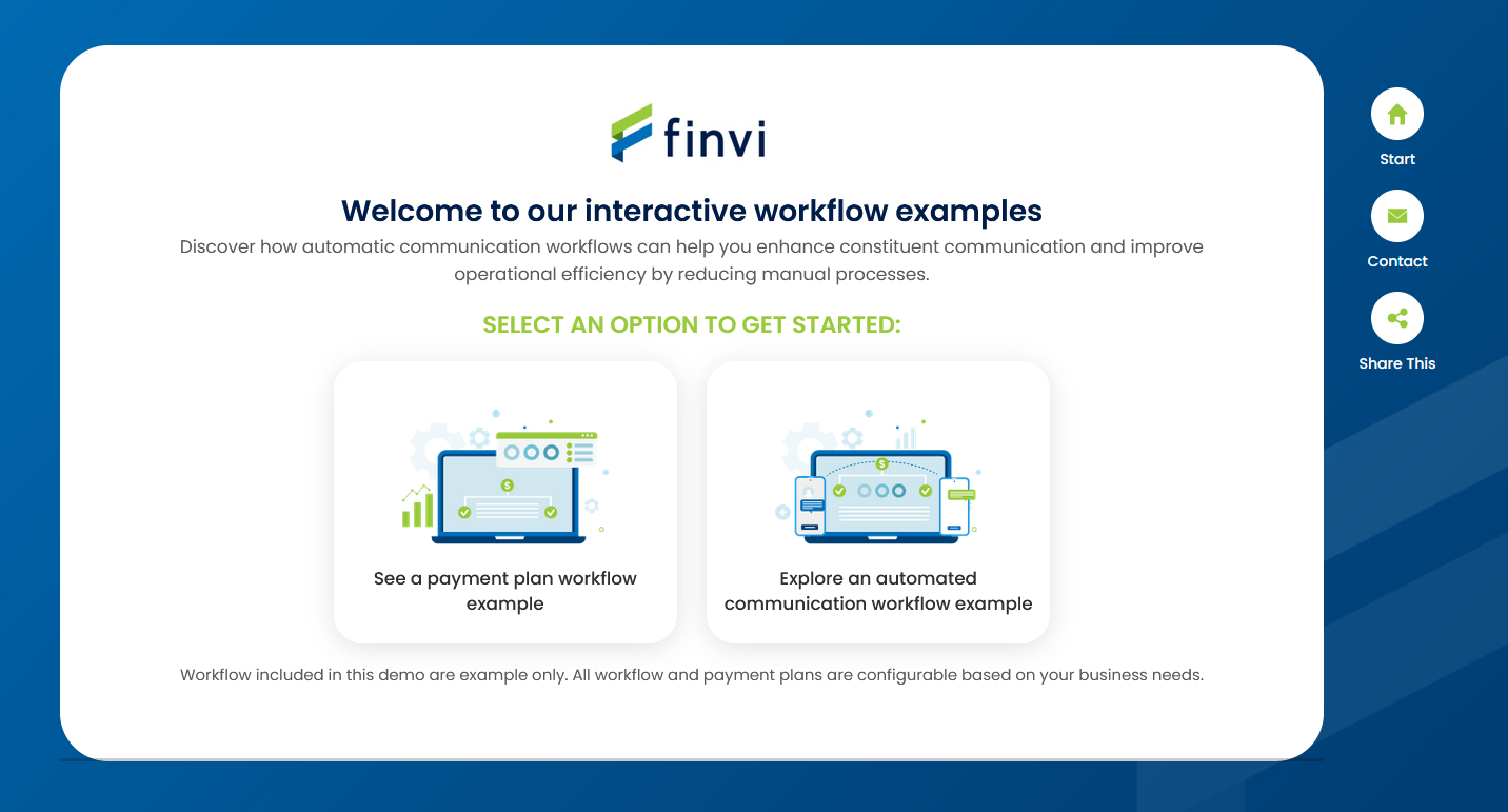 Pay Plan Demo - Finvi